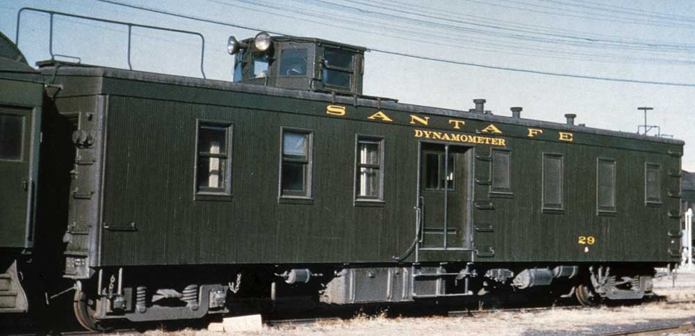 Santa Fe Dynamometer Car 29 ATSF