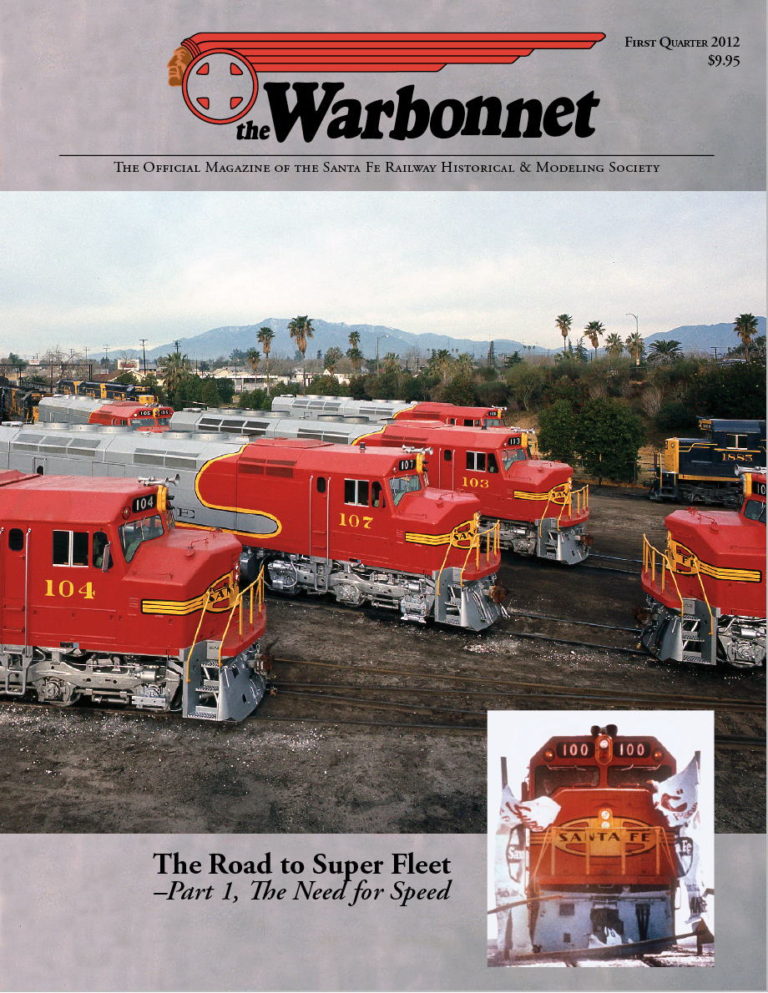Warbonnet – 2012 – The Santa Fe Railway Historical and Modeling Society