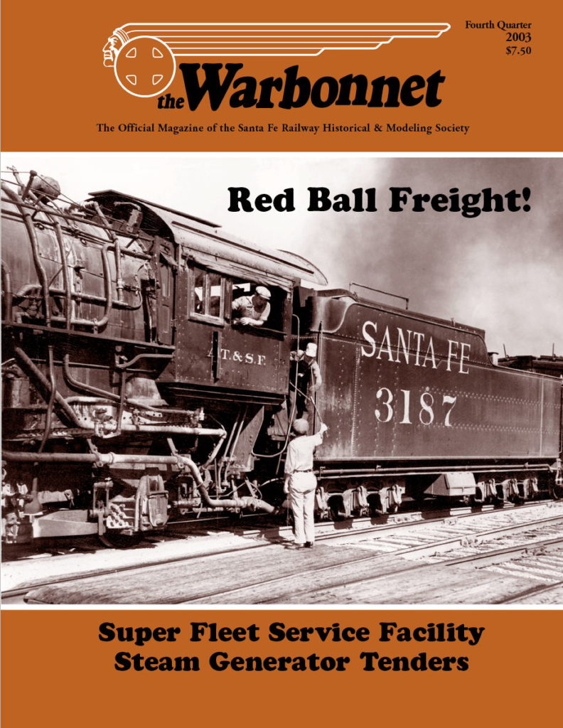 2003-04 The Warbonnet Issue – The Santa Fe Railway Historical and ...
