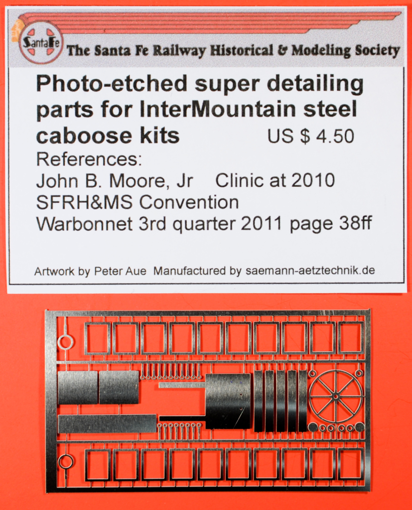 HO Part – Super detailing set for Intermountain Steel Caboose – The ...