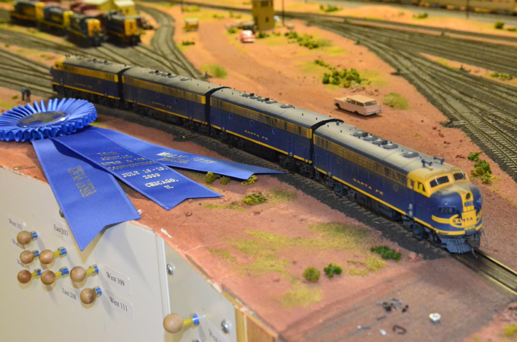 Four ATSF F7s – The Santa Fe Railway Historical and Modeling Society