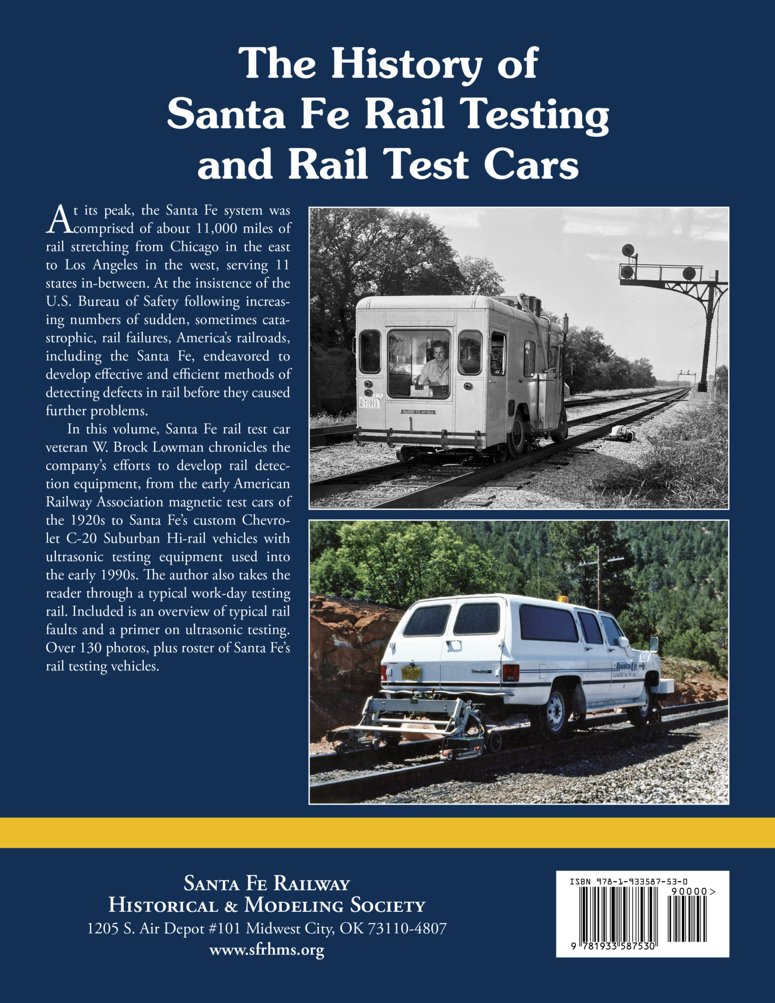History of Santa Fe Rail Testing and Rail Test Cars – The Santa Fe ...